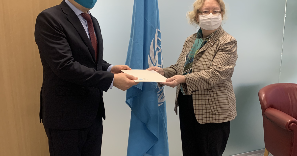 New Permanent Representative of Kazakhstan Presents Credentials to the ...