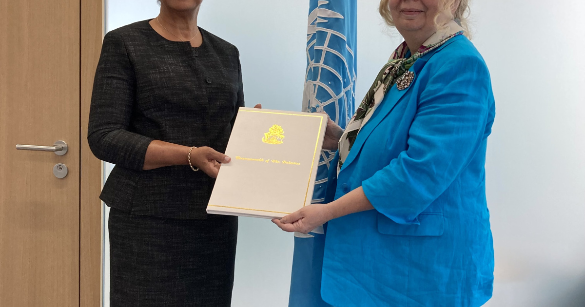 New Permanent Representative Of The Bahamas Presents Credentials To The
