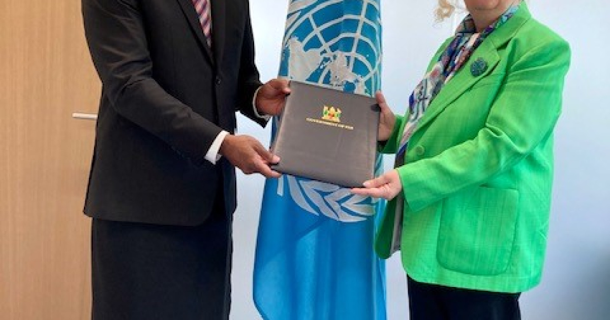 New Permanent Representative of Fiji Presents Credentials to the ...
