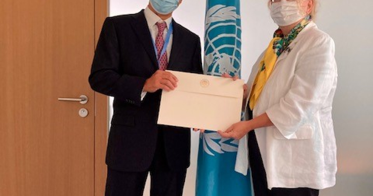 New Permanent Representative of Kyrgyzstan Presents Credentials to the ...