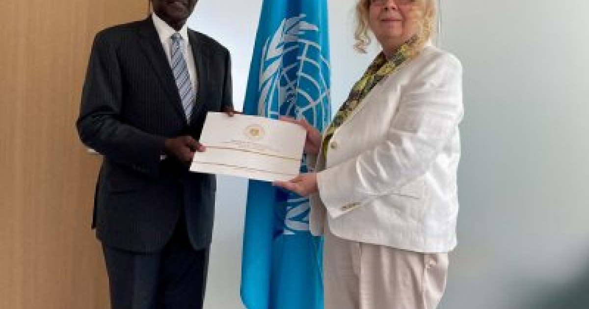 New Permanent Representative of South Sudan Presents Credentials to the ...