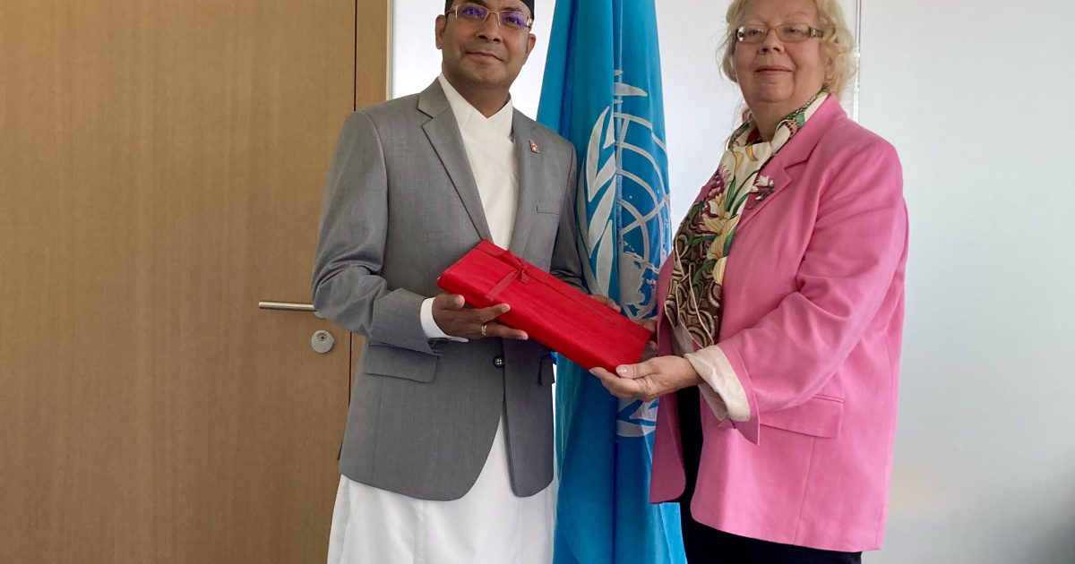 New Permanent Representative of Nepal Presents Credentials to the ...