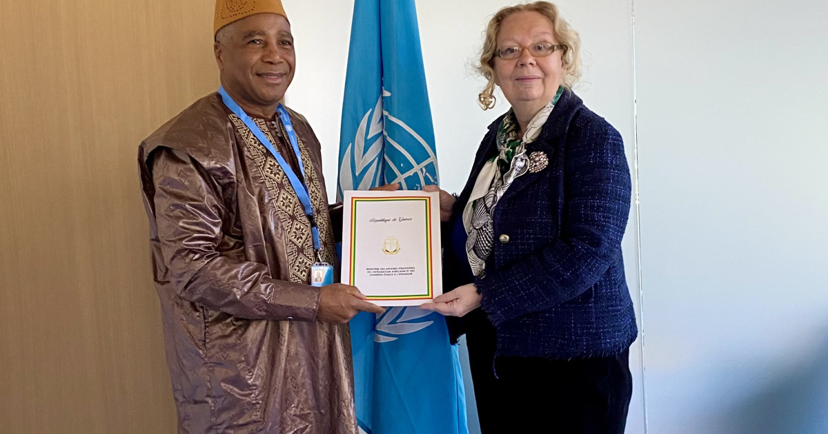 New Permanent Representative of Guinea Presents Credentials to the ...