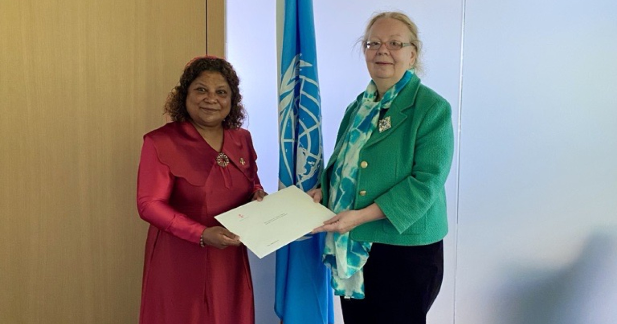 New Permanent Representative of the Maldives Presents Credentials to ...