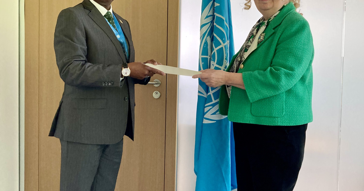 New Permanent Representative of Mozambique Presents Credentials to the ...