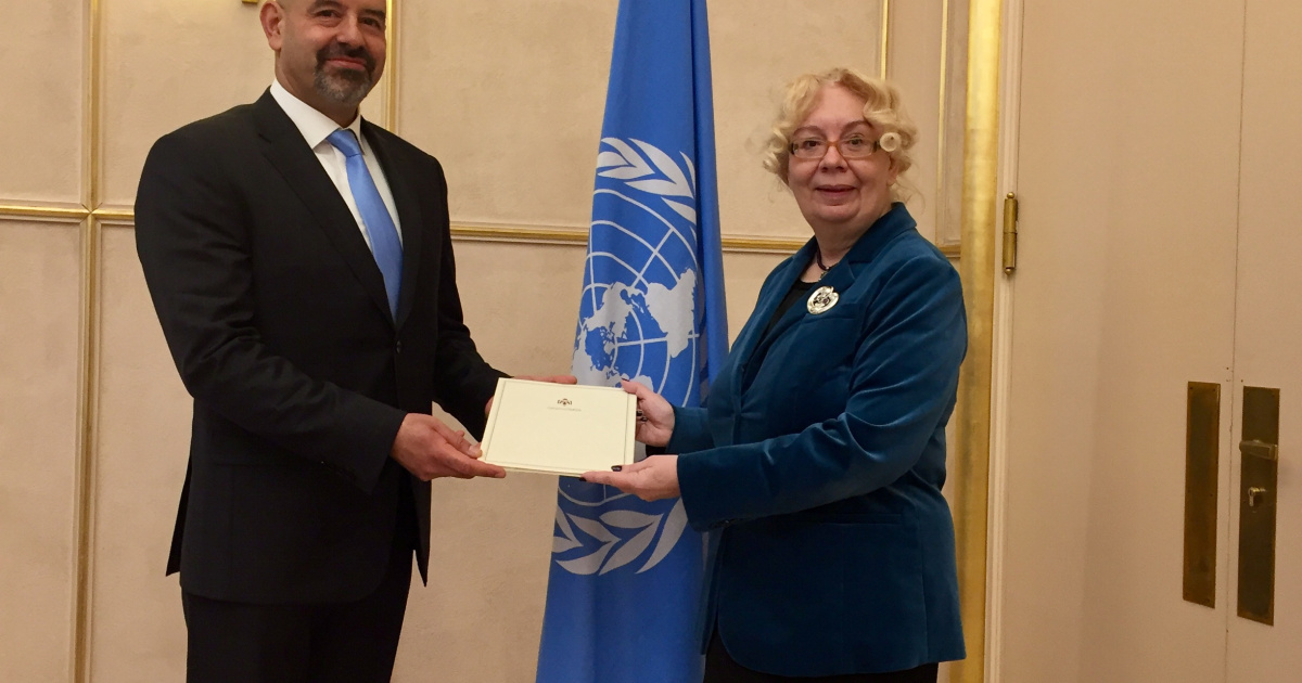 NEW PERMANENT REPRESENTATIVE OF JORDAN PRESENTS CREDENTIALS TO THE ...