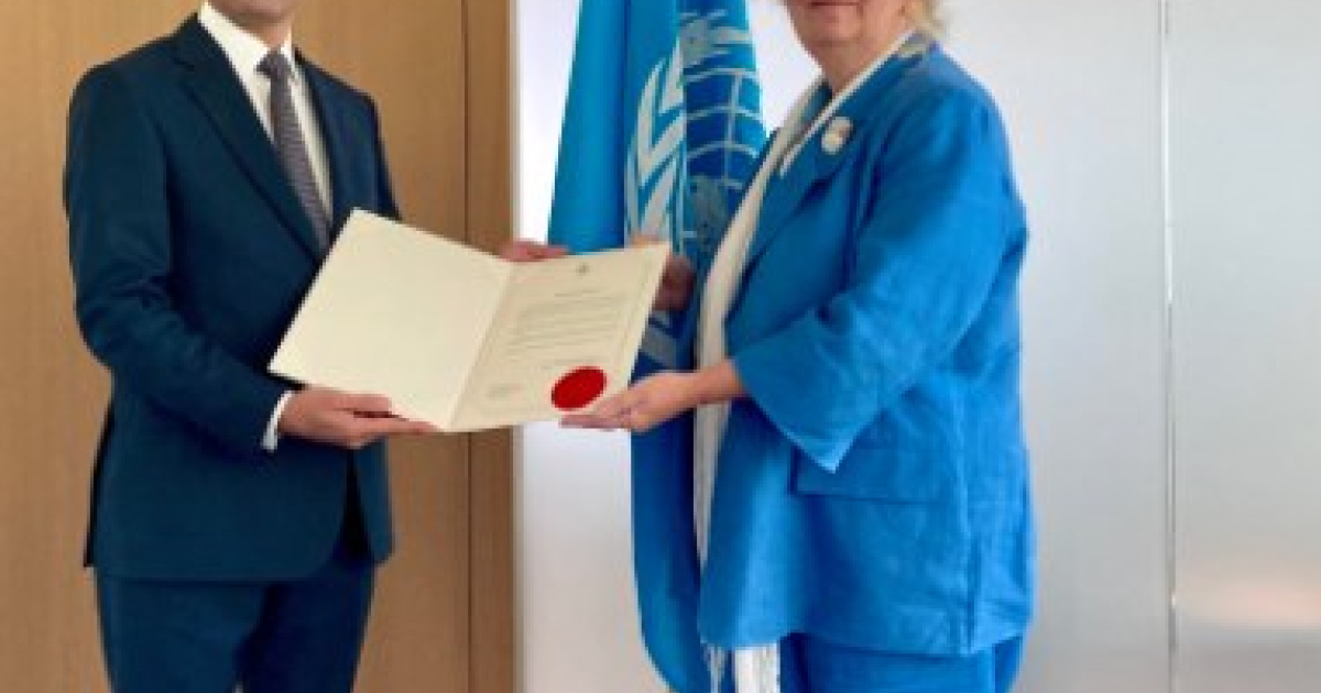 New Permanent Representative of Jordan Presents Credentials to the ...
