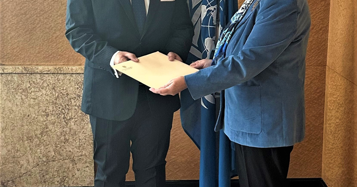 New Permanent Representative of Egypt Presents Credentials to the ...