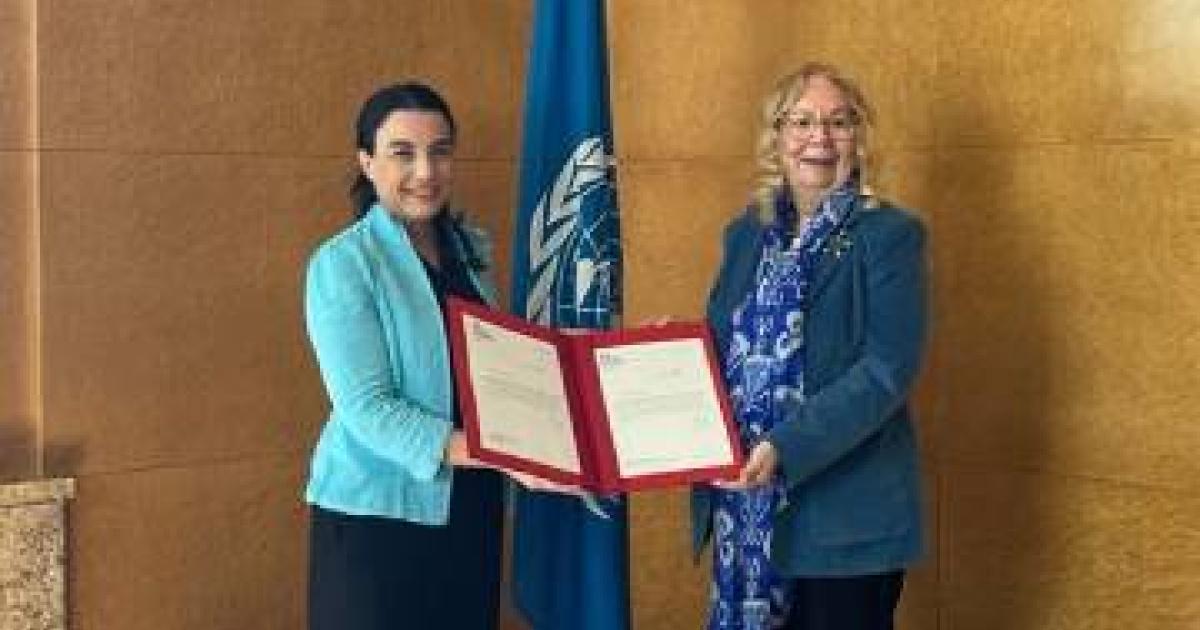 New Permanent Representative of France Presents Credentials to the ...