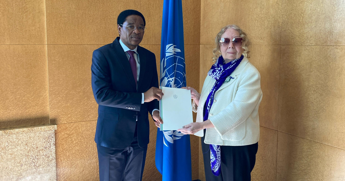 New Permanent Representative of Lesotho Presents Credentials to the ...