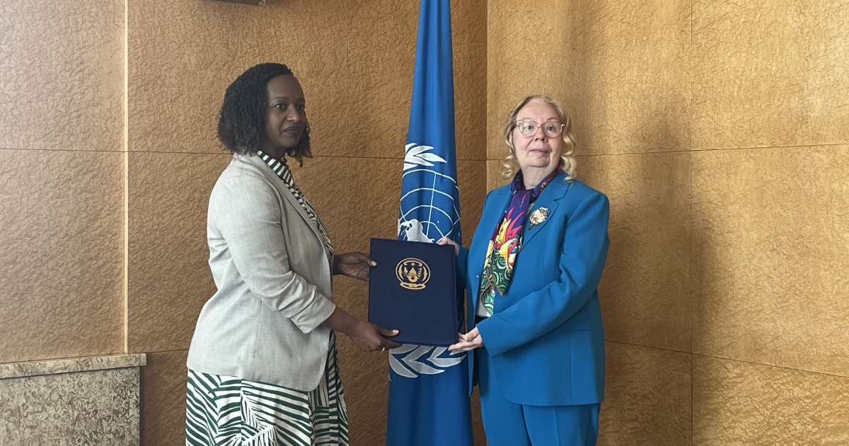 New Permanent Representative of Rwanda Presents Credentials to the ...