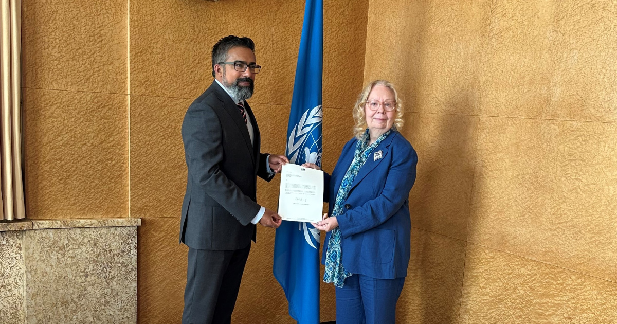 New Permanent Representative of the United Kingdom of Great Britain and ...