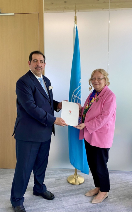 New Permanent Representative Of Bahrain Presents Credentials To The